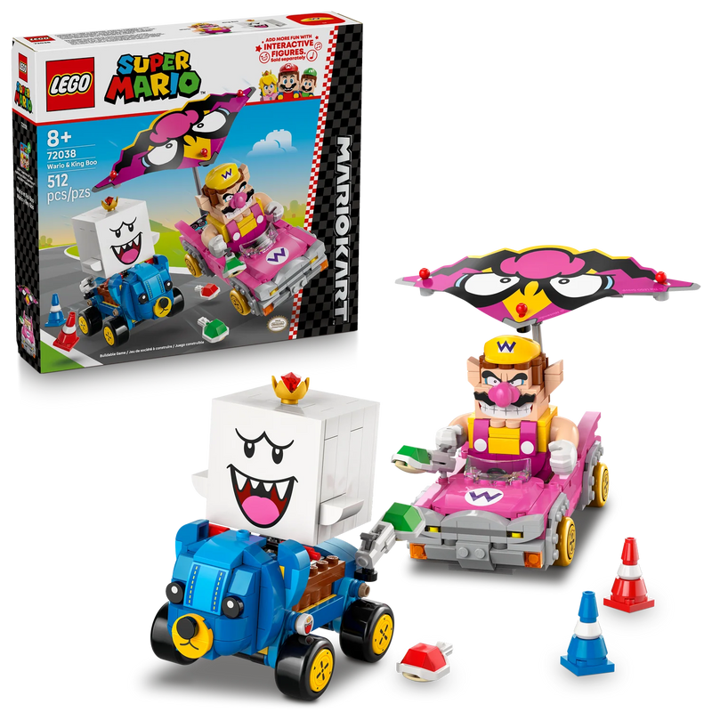 LEGO Wario & King Boo – Black Panther Collectables