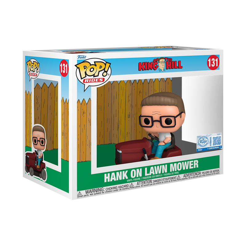 Hank on Lawn Mower - Limited Edition Funko Shop Exclusive (Pre-Order ...
