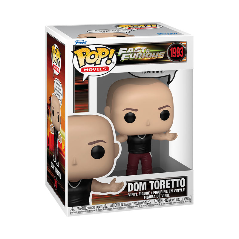 Funko POP! Dom Toretto (Winning is Winning) (Pre-Order) – Black Panther ...