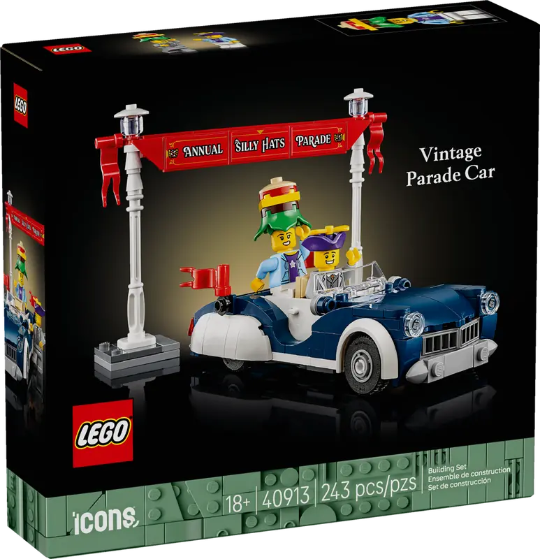 LEGO Vintage Parade Car – Black Panther Collectables